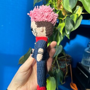Sukuna Inspired Crochet Pattern JJK Ryomen Sukuna Amigurumi - Etsy