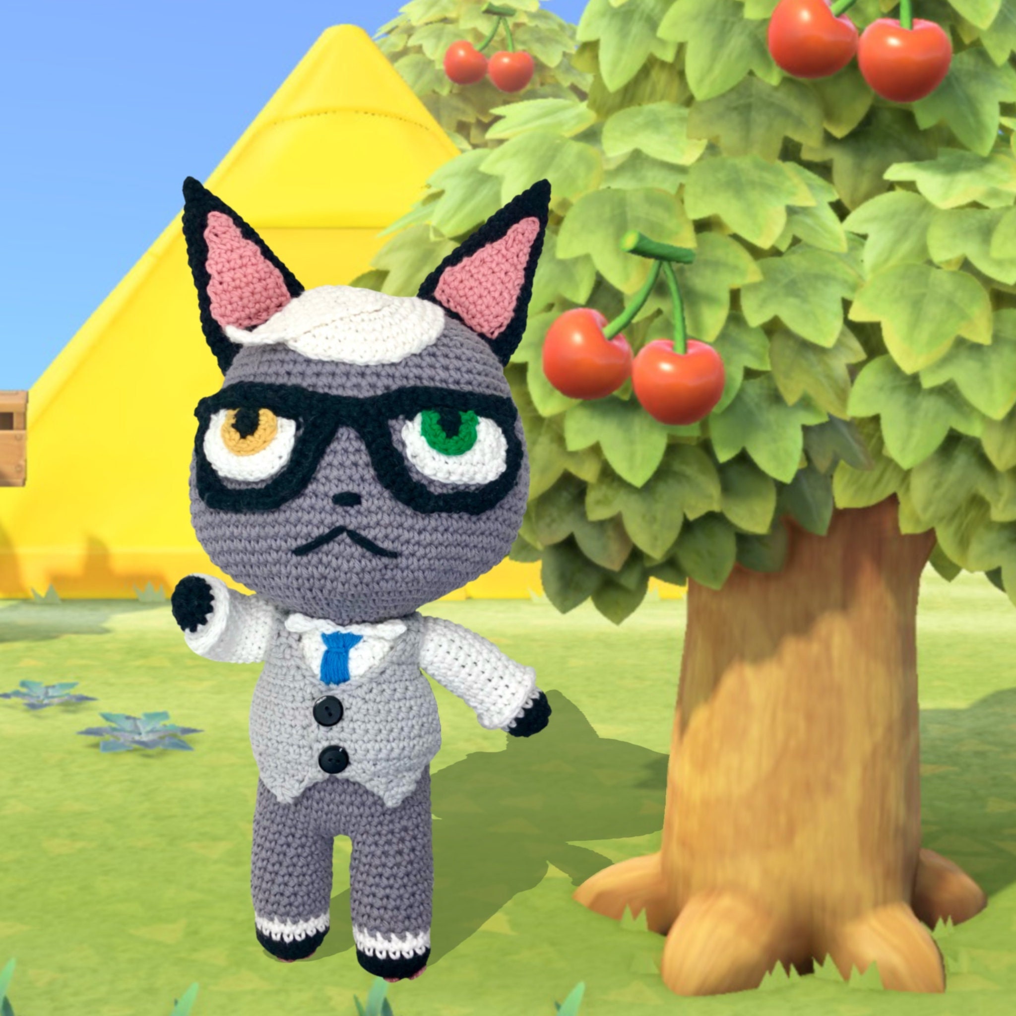 Crochet Pattern Raymond Animal Crossing - Etsy