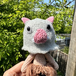 Inosuke Hashibara KNY Inspired Crochet Pattern Amigurumi Kimetsu No ...