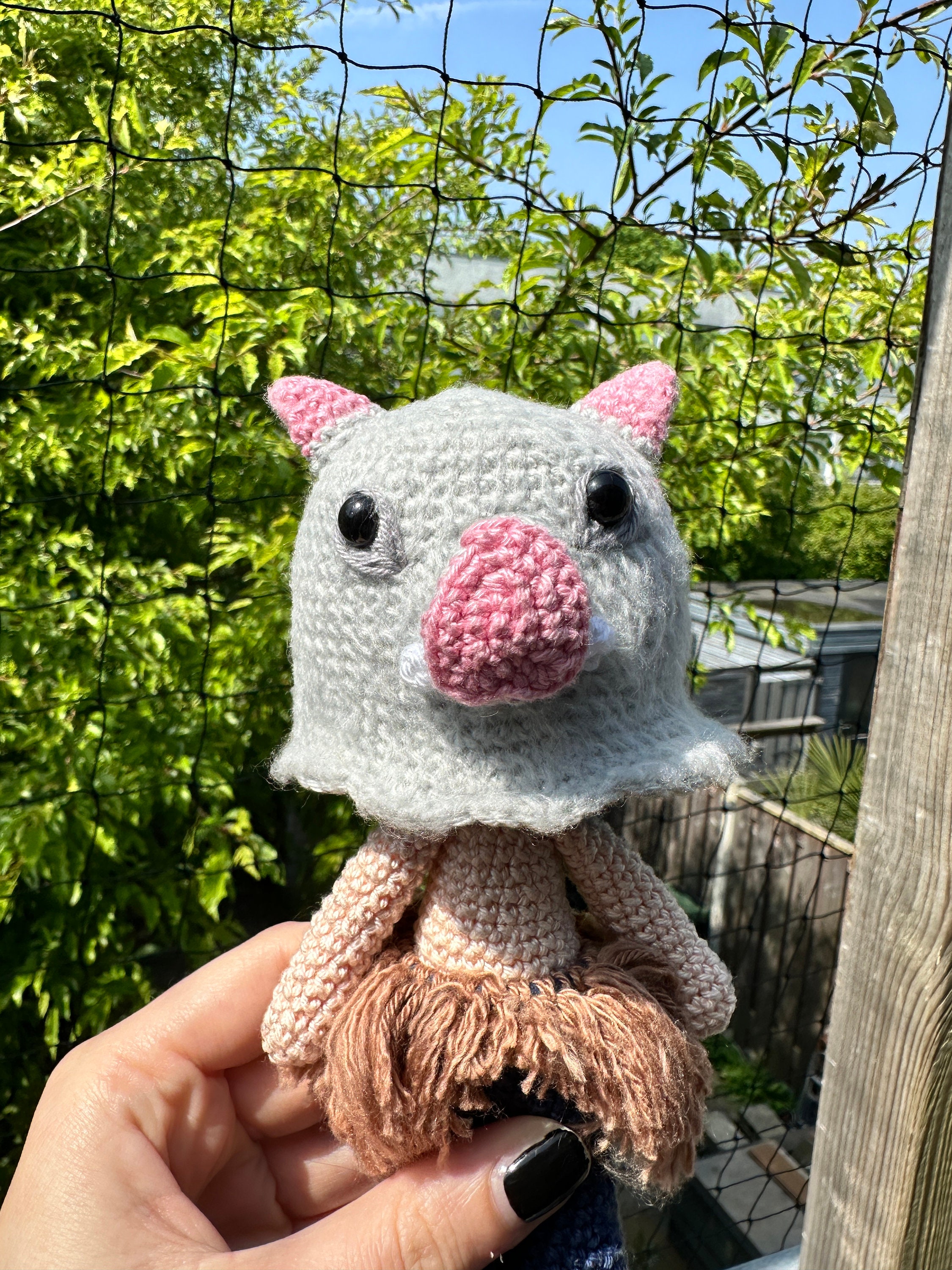 Inosuke Hashibara KNY Inspired Crochet Pattern Amigurumi Kimetsu No ...