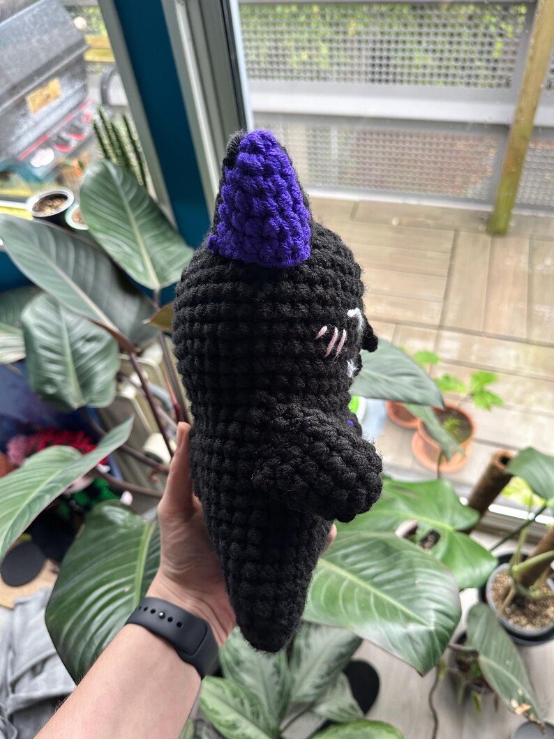 Geto Cat Plush Crochet Geto Suguru Inspired Jujutsu Kaisen - Etsy