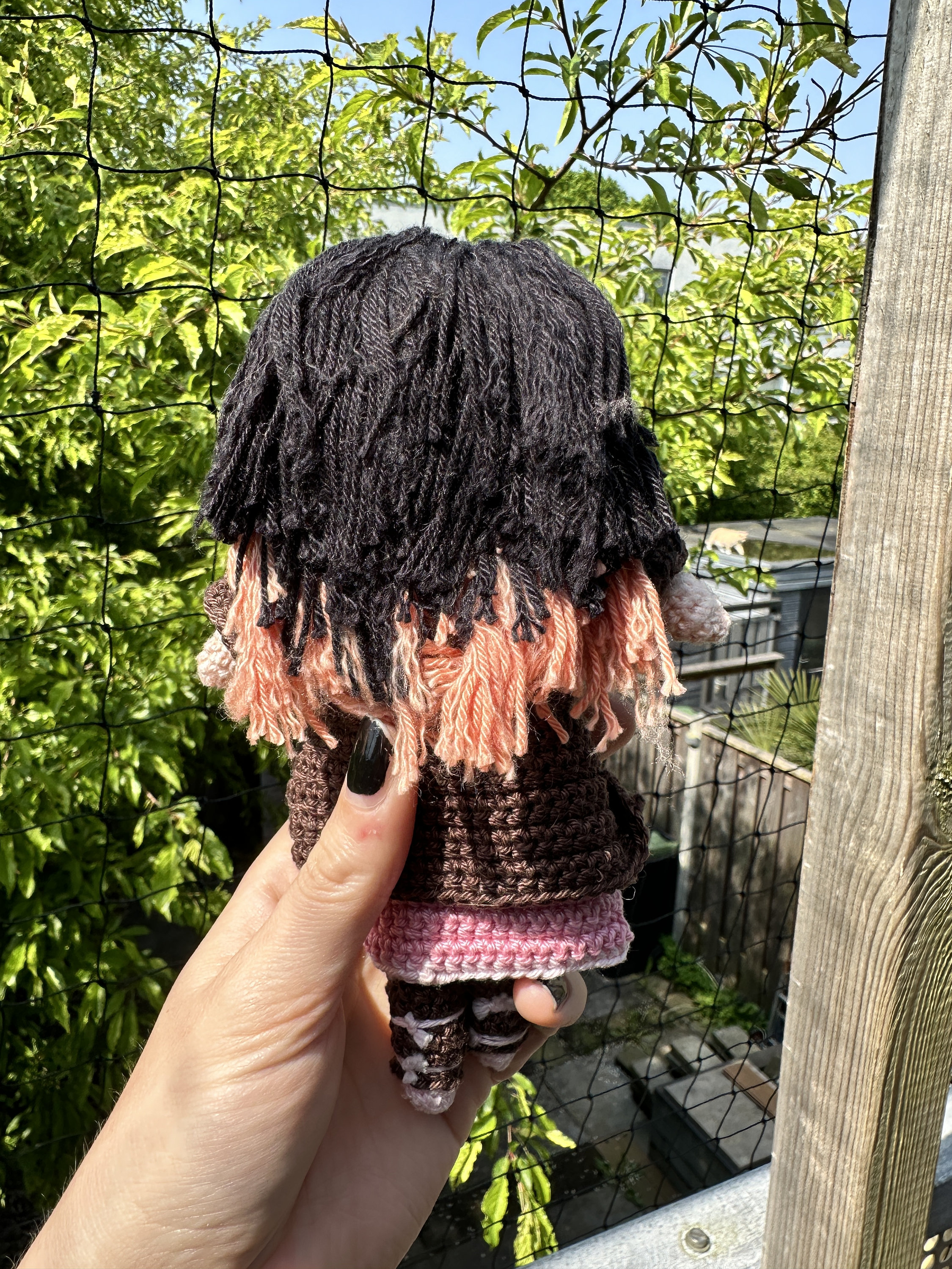 Nezuko Kamado KNY Inspired Crochet Pattern Amigurumi Kimetsu No Yaiba ...