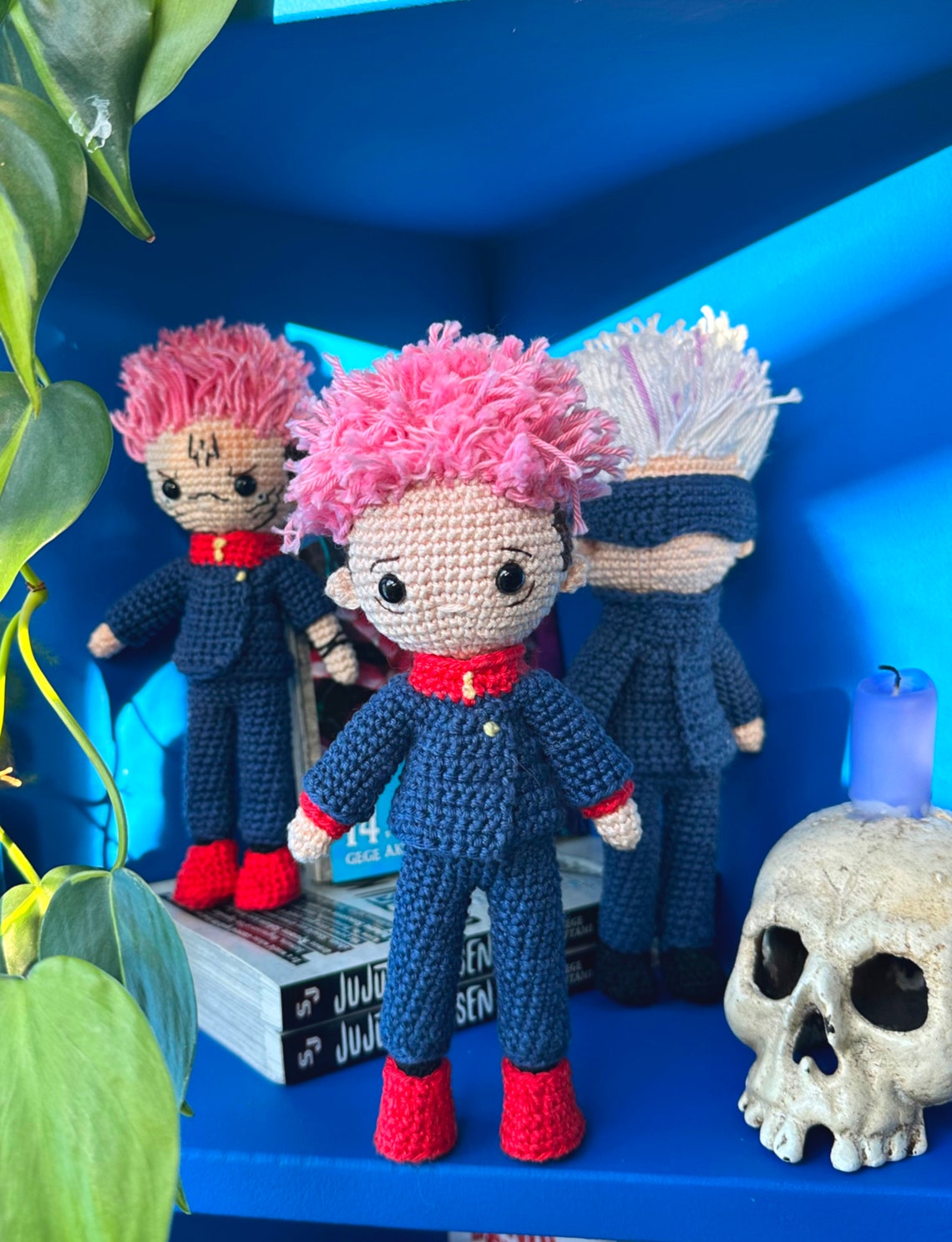 Sukuna Inspired Crochet Pattern JJK Ryomen Sukuna Amigurumi - Etsy