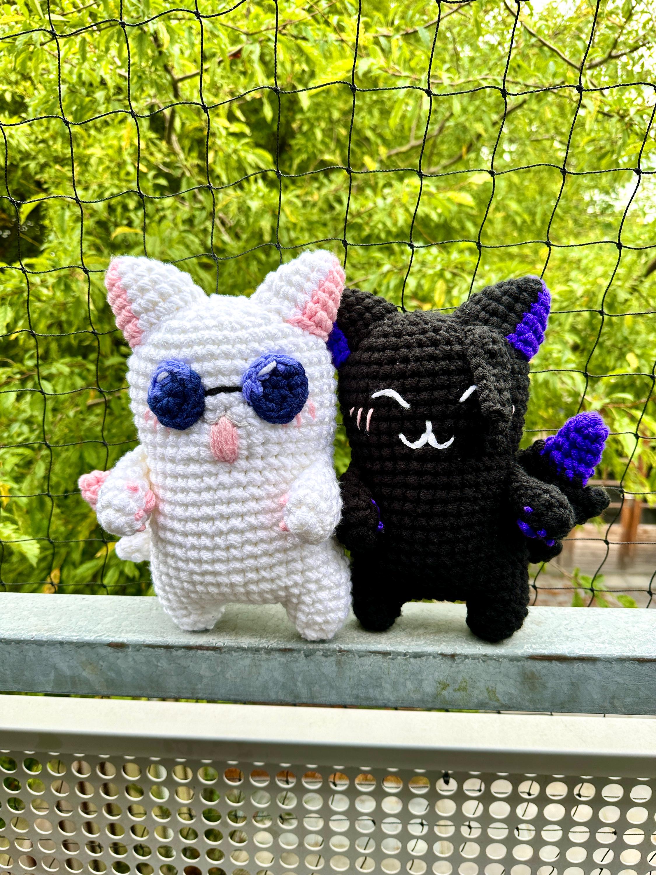 Gojo Geto Cat Crochet Pattern Gojo Satoru Geto Suguru Inspired Jujutsu ...
