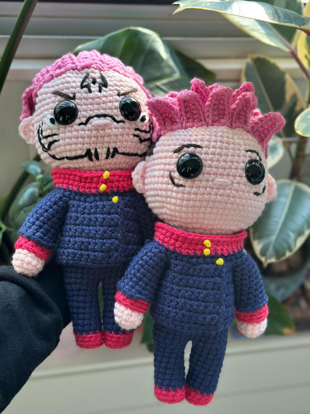 Yuji Sukuna Crochet Pattern Plush Yuji Itadori Ryomen Sukuna Jujutsu ...