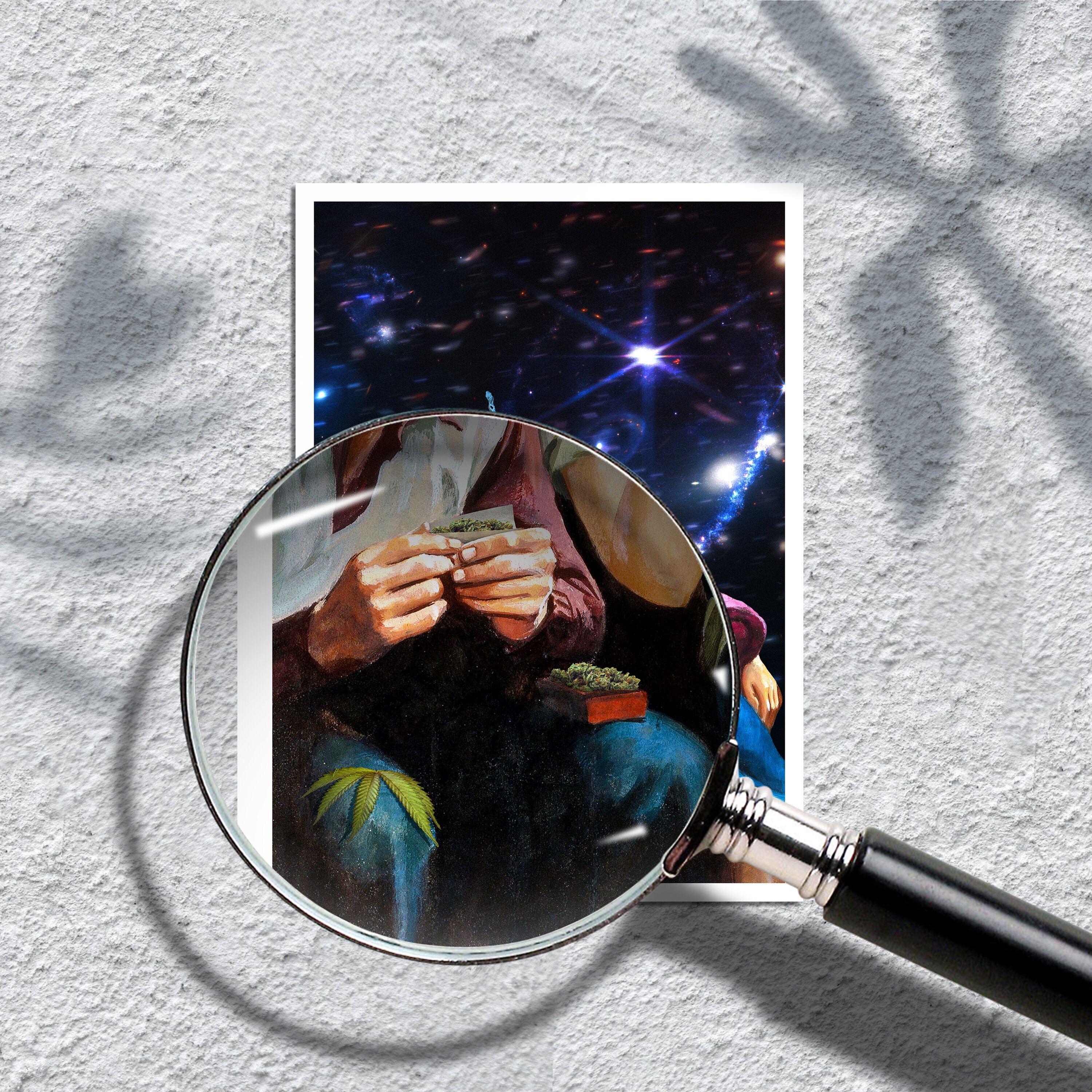 High Level of Chill Weed Poster, Vintage Cannabis Art, Ganja Poster ...