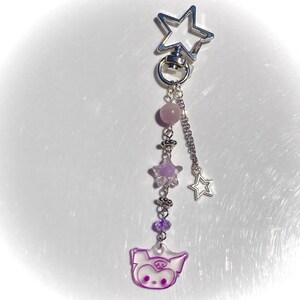 Sanrio Keychains Kawaii My Melody Kuromi Keroppi Pochacco Pompompurin ...