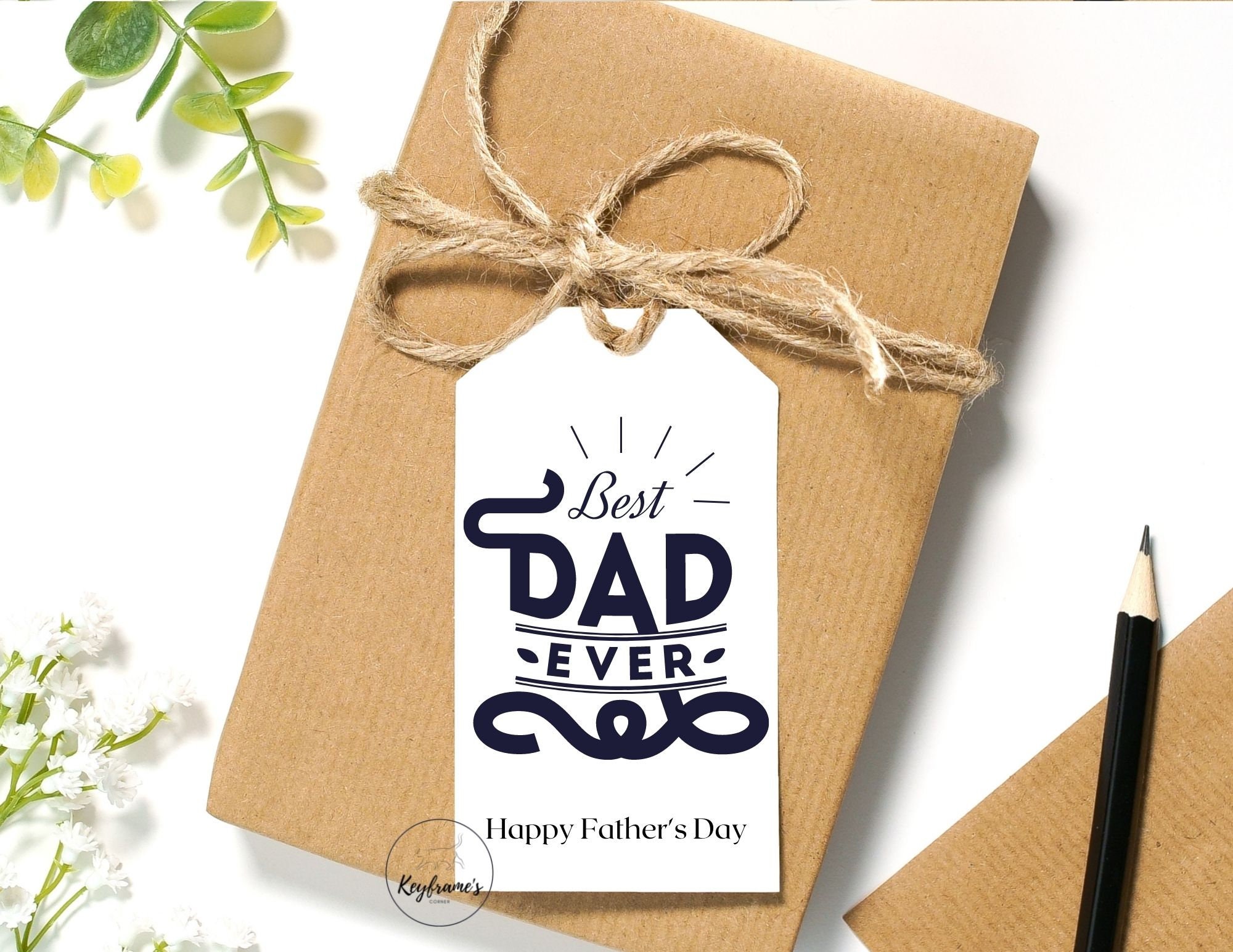 Printable Digital Father's Day Gift Tag Bundle, Instant Download - Etsy