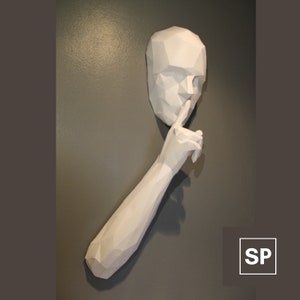 Papercraft 3d, Paper Trophy, Low Poly Papercraft, Library Decor, Paper ...