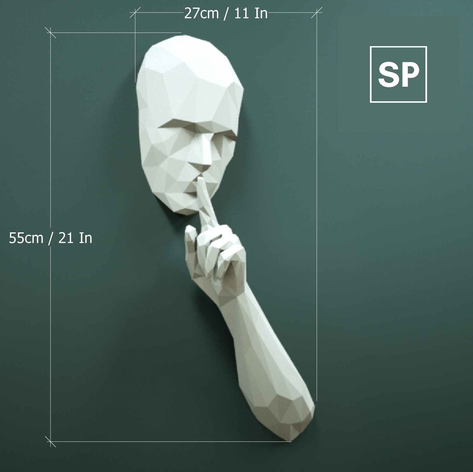 Papercraft 3d, Paper Trophy, Low Poly Papercraft, Library Decor, Paper ...