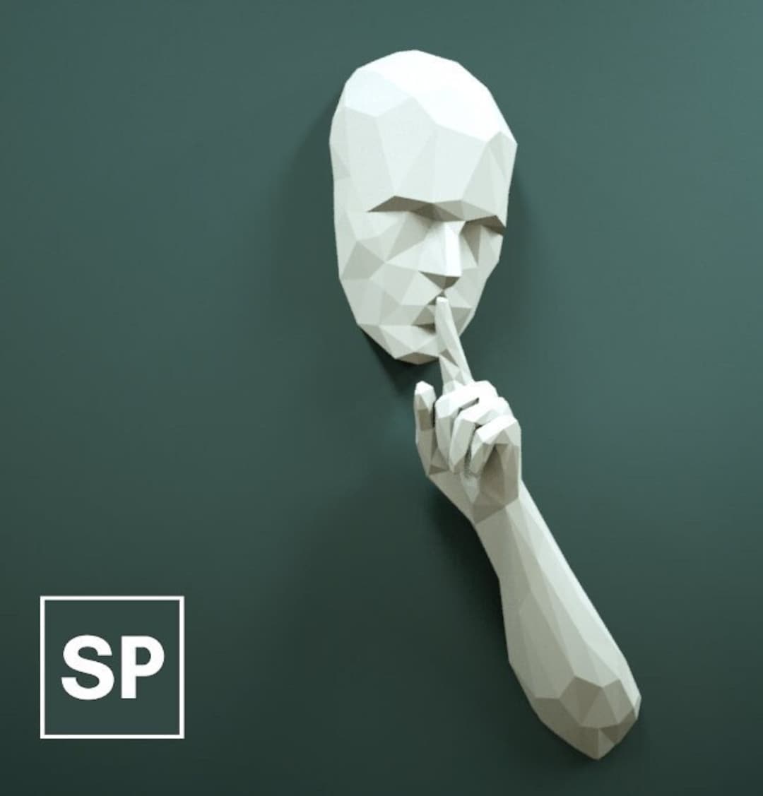 Papercraft 3d, Paper Trophy, Low Poly Papercraft, Library Decor, Paper ...