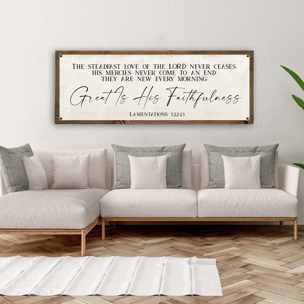 Lamentations 3 22 23 - Etsy