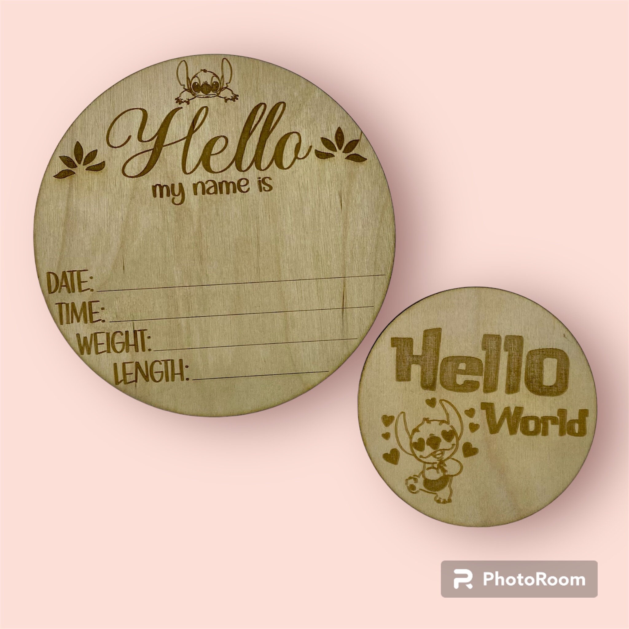 Stitch (& Lilo) Baby Monthly Milestones - Etsy