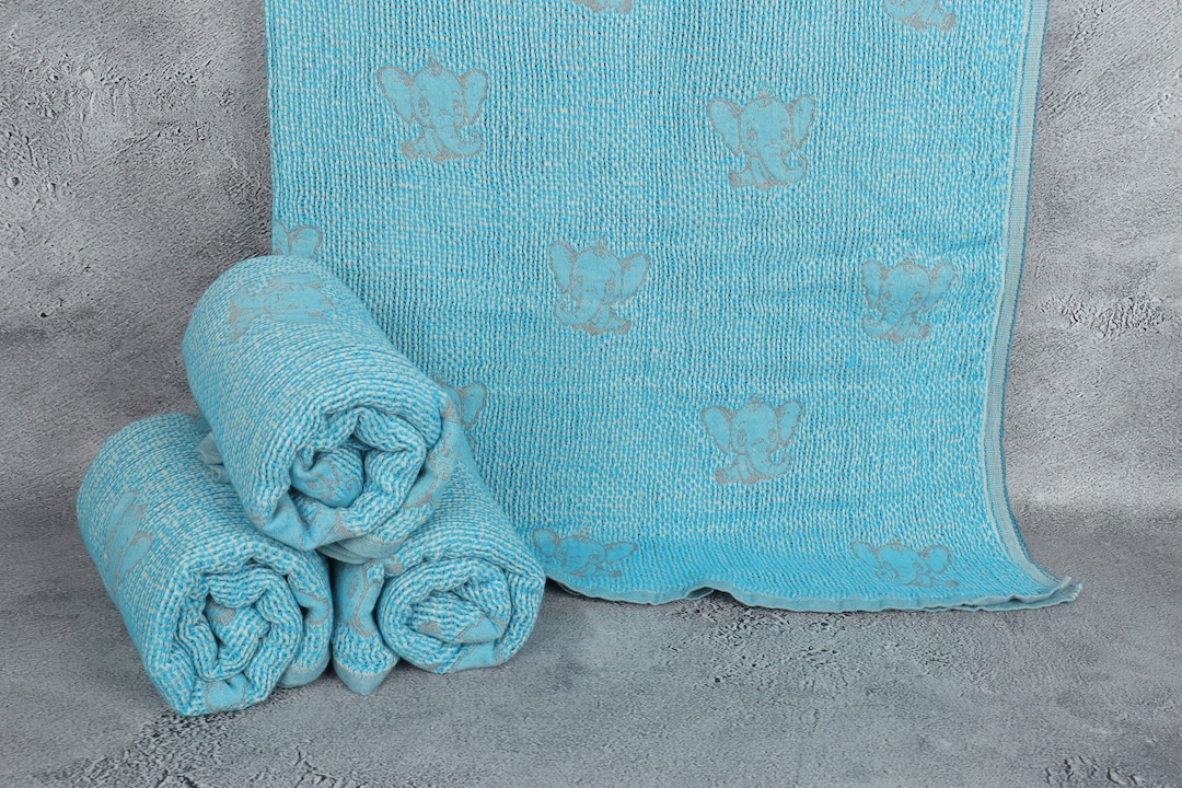 Couch Throw, Bedcover, Turquoise Throw, Baby Blanket, Elephant Blanket ...