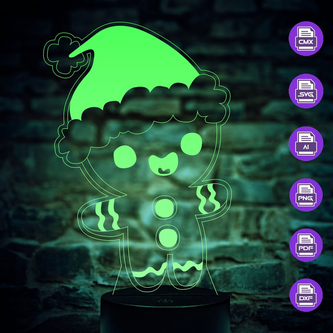 3D Lamp File | 3D Laser Christmas | 3D Laser Cut Files | 3D Lamp Files | 3D Lamp Svg | 3D Led ...