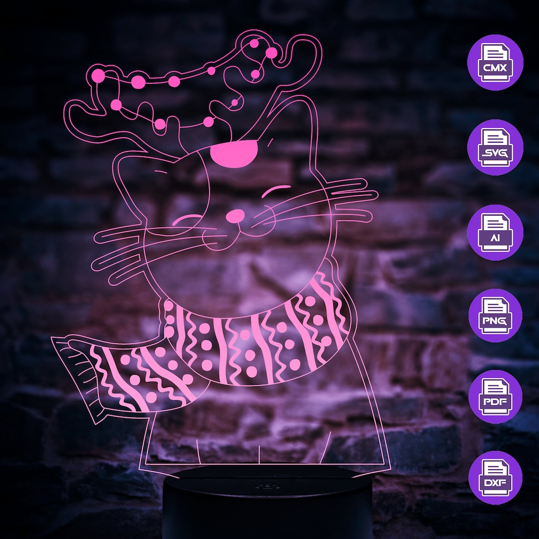 3D Lamp File | 3D Laser Christmas | 3D Laser Cut Files | 3D Lamp Files ...