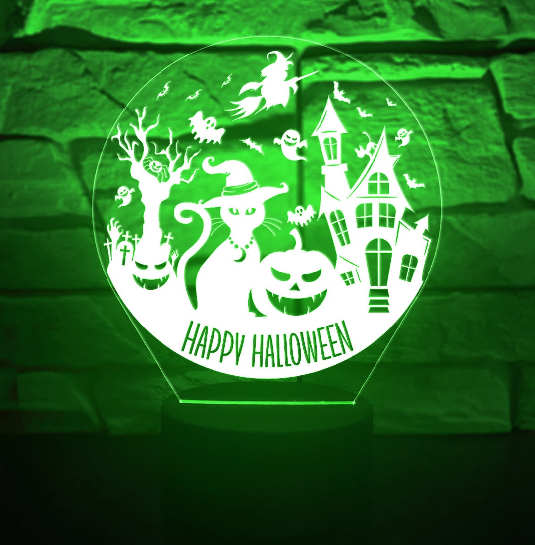 3D Lamp File | 3D Laser Halloween | 3D Laser Cut Files, 3D Lamp File ...