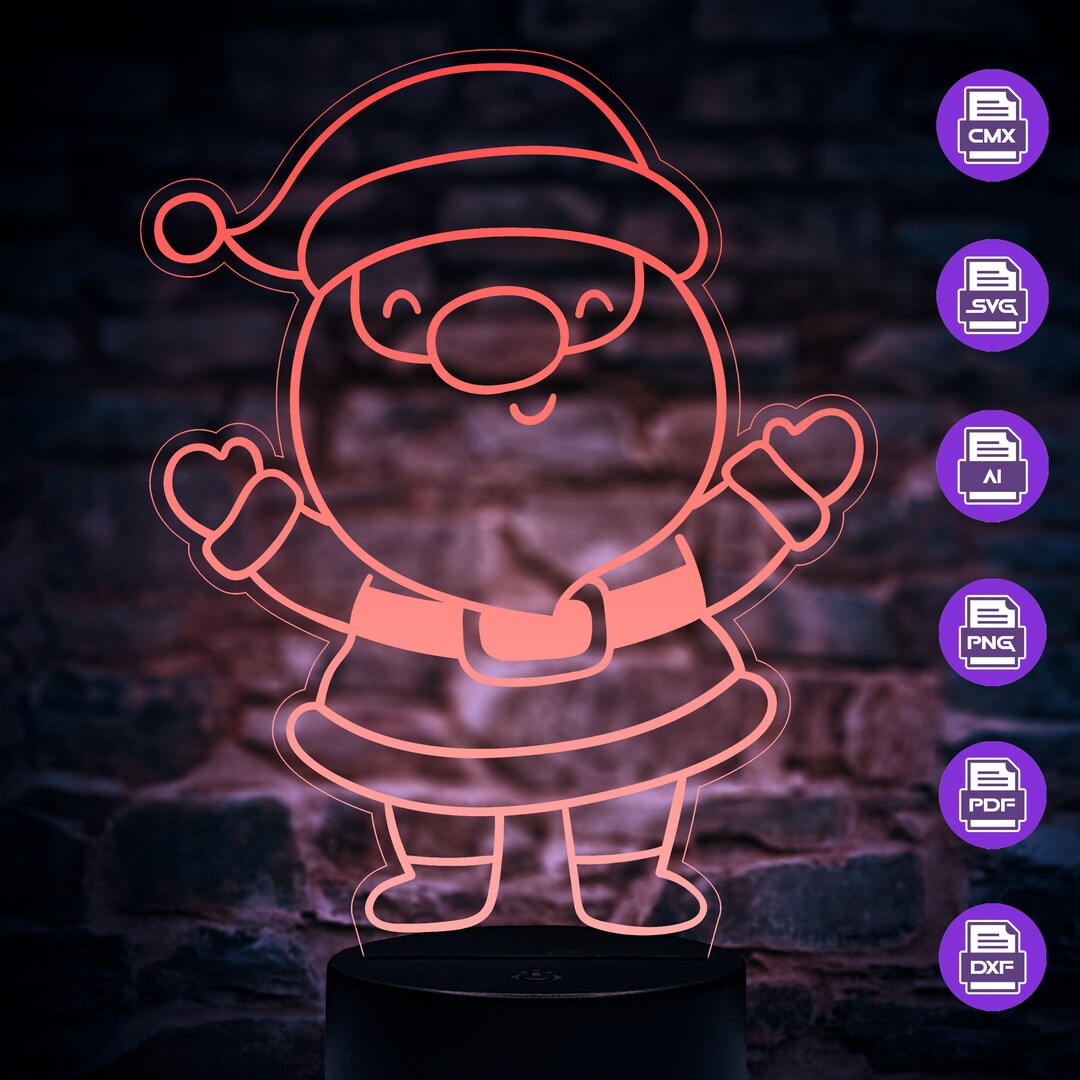 3D Lamp File | 3D Laser Christmas | 3D Laser Cut Files | 3D Lamp Files | 3D Lamp Svg | 3D Led ...