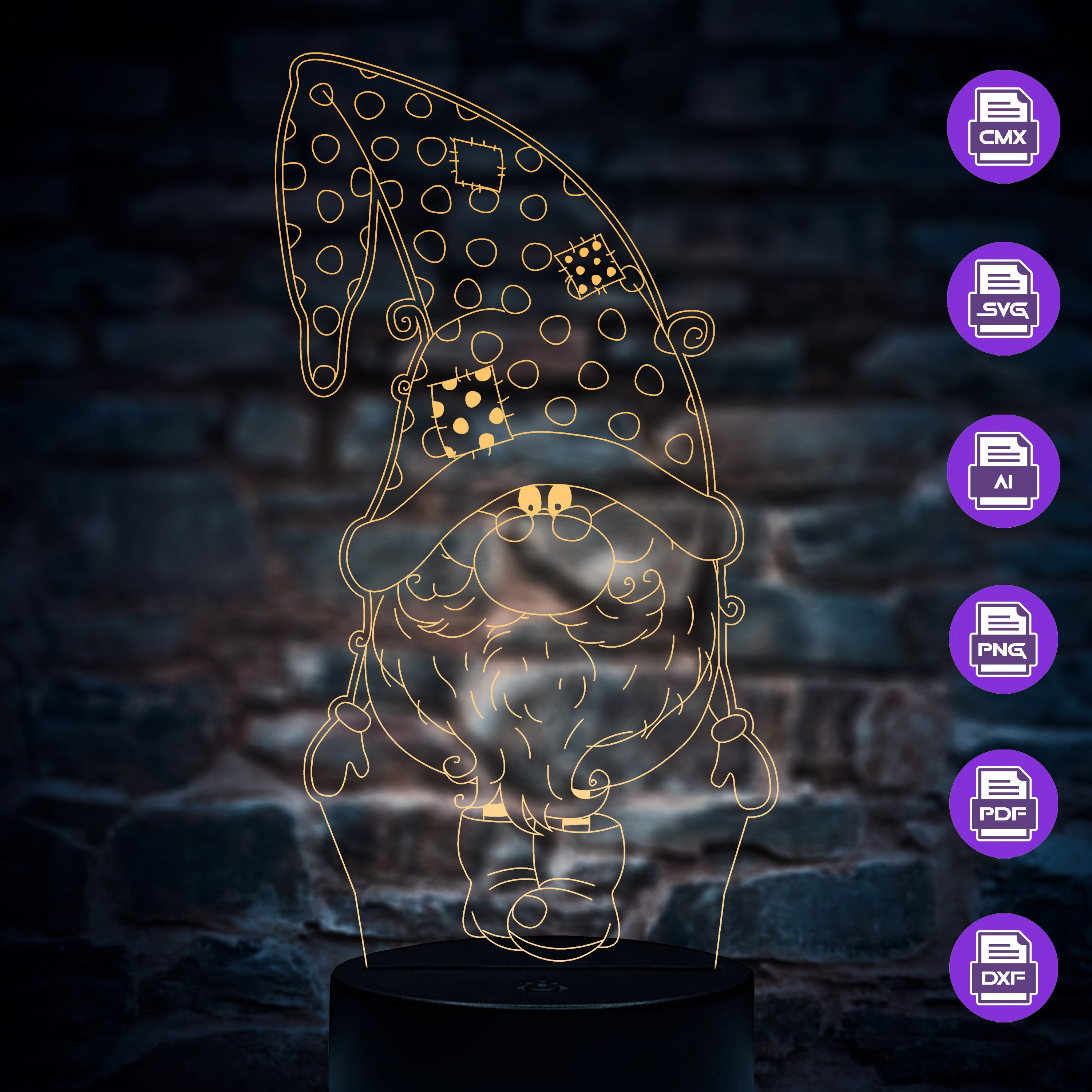 3D Lamp File | 3D Laser Christmas | 3D Laser Cut Files | 3D Lamp Files ...