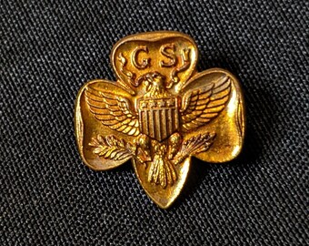 Trefoil Pin Girl Scout - Etsy