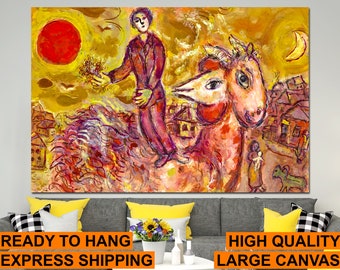 Marc Chagall Canvas Art - Etsy