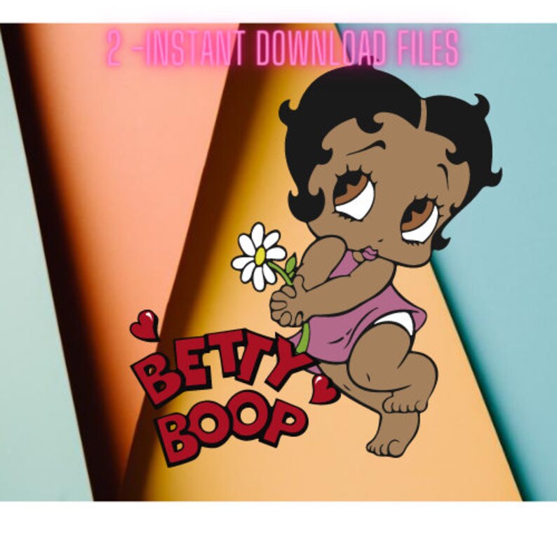 Digital Download Betty Boop Svg Baby Girl Svg African Baby - Etsy