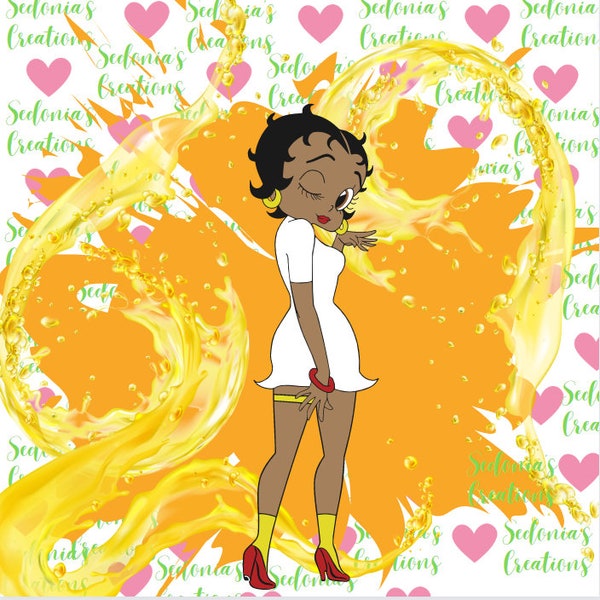 Black Betty Boop - Etsy