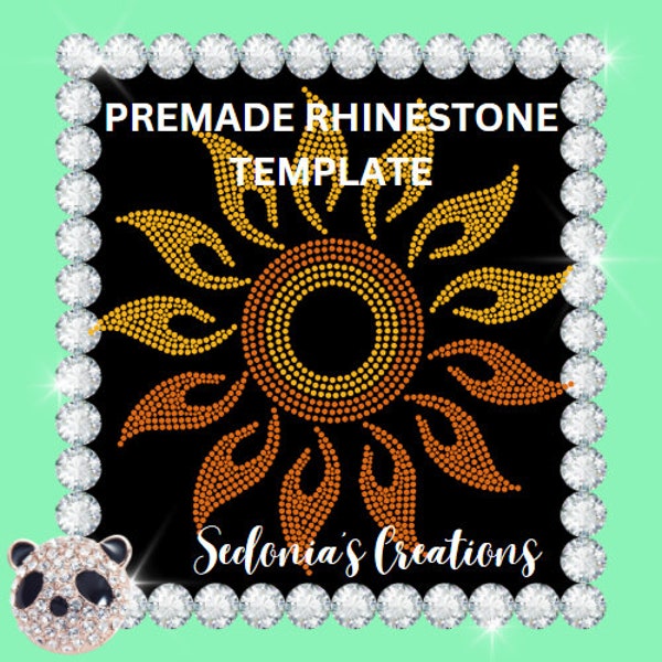 Rhinestone Transfer - Etsy
