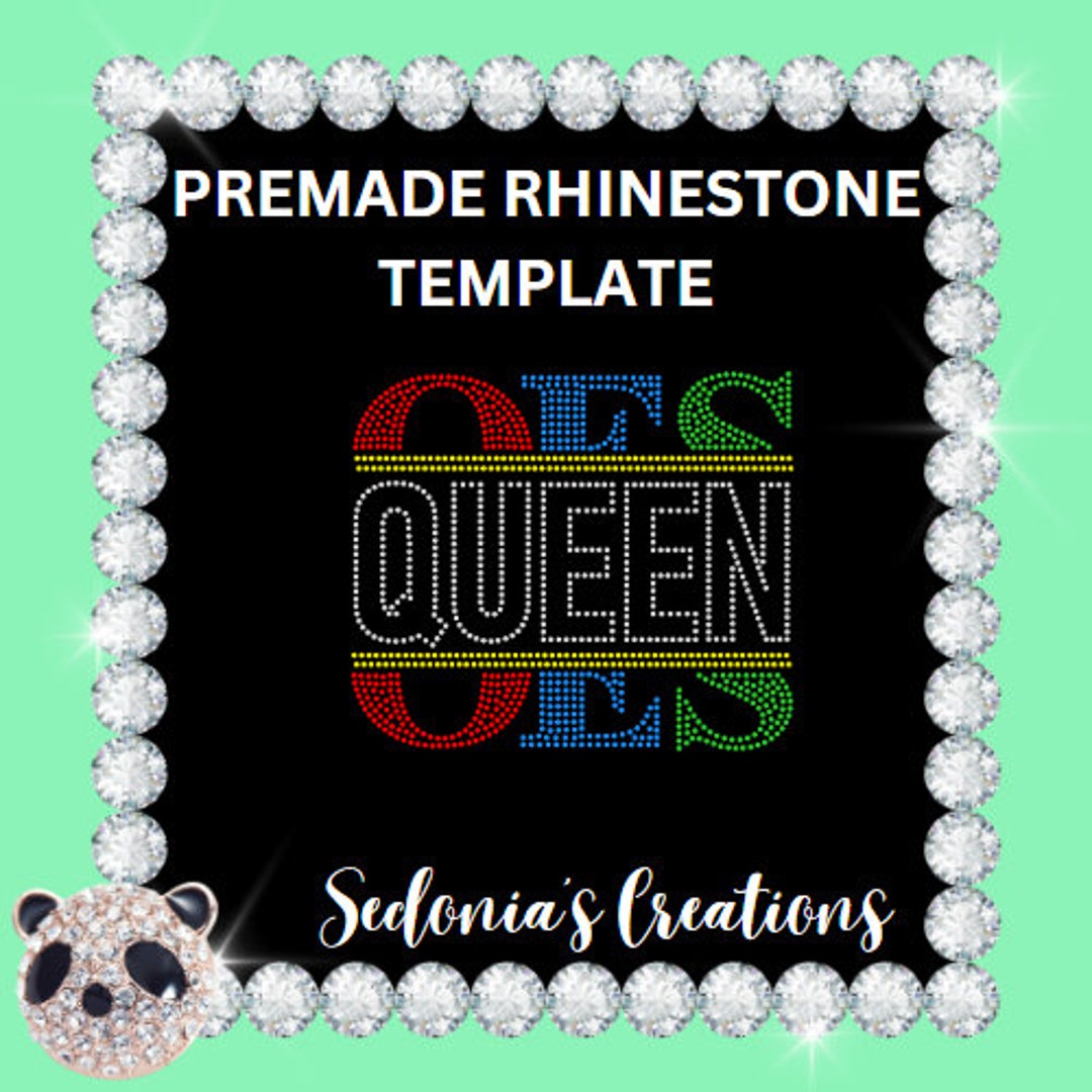 Order of the Eastern Star OES Rhinestone Template Ss10 SVG - Etsy