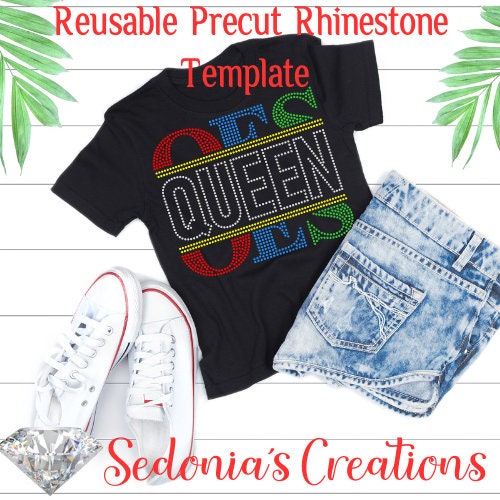 Order of the Eastern Star OES Rhinestone Template Ss10 SVG - Etsy