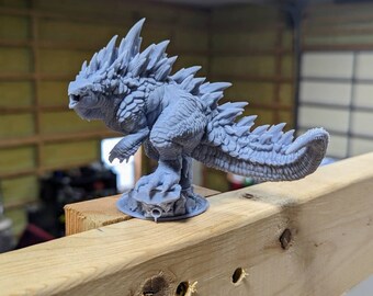 Miniature Godzilla - Etsy