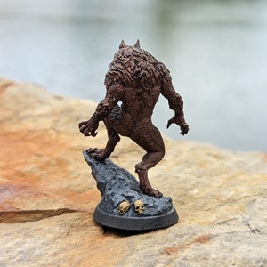 Werewolf Miniature - Etsy