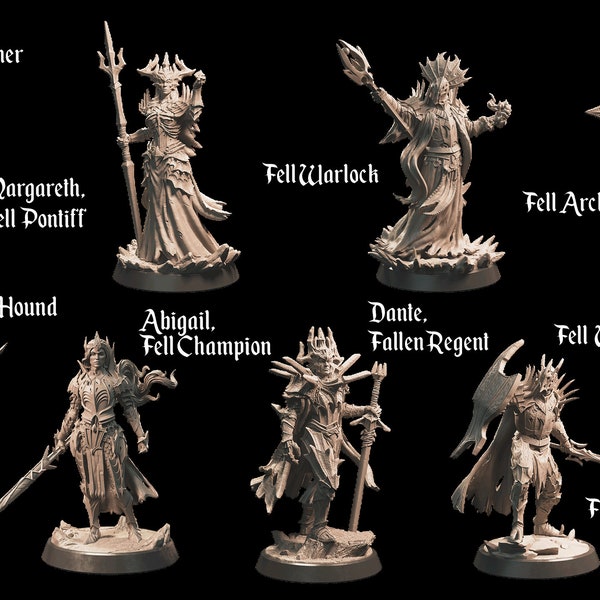 Dark Miniatures - Etsy