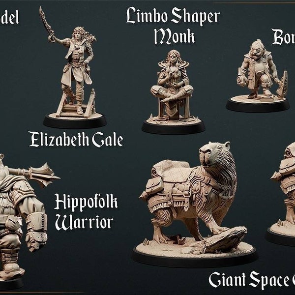 Space Pirates Miniatures - Etsy