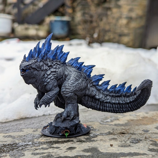 Dnd Godzilla Miniature - Etsy