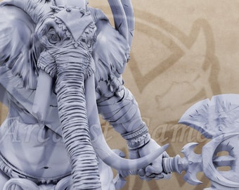 Amarula Elephant Folk Loxodon Oliphant Miniature Dungeons Dragons Dnd ...