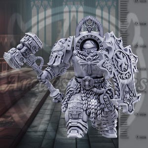 5 Power Hammer Knight Templar Assault Crusaders Grimdark Marines ...