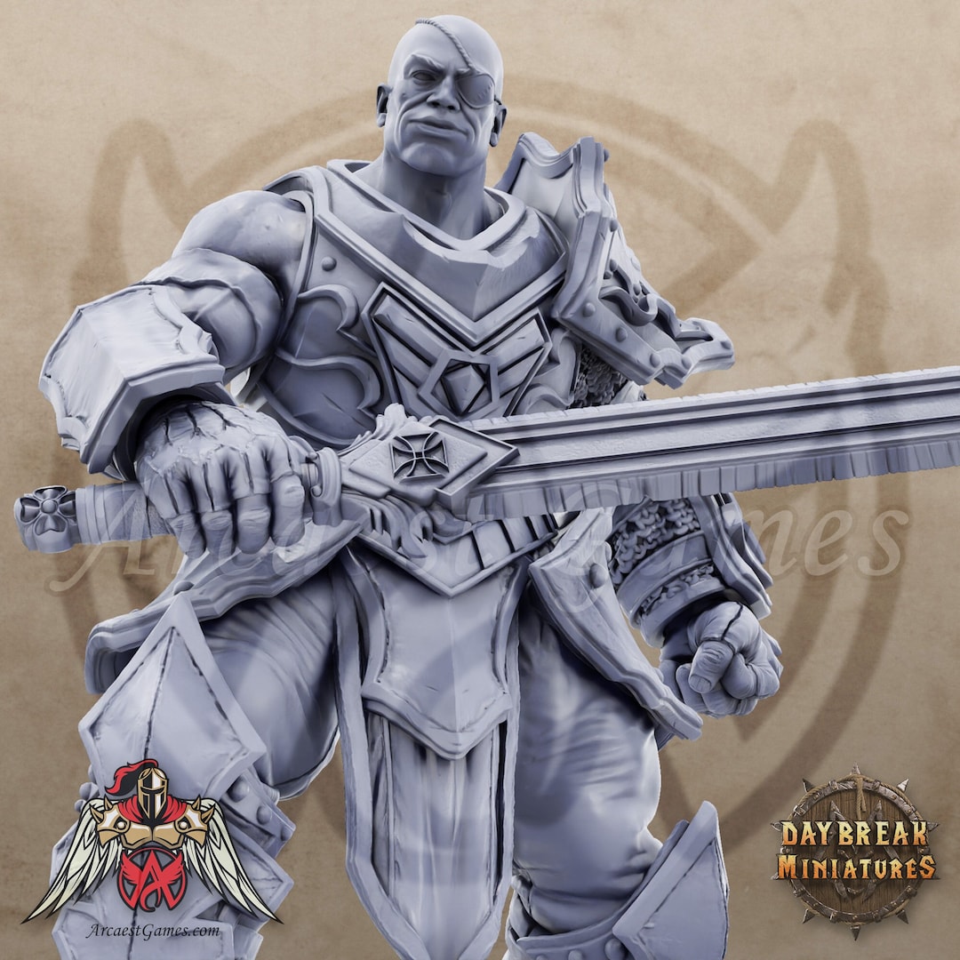 Knight Templar / Paladin Franke Champion, Fighter, Warrior D&D, Dnd ...