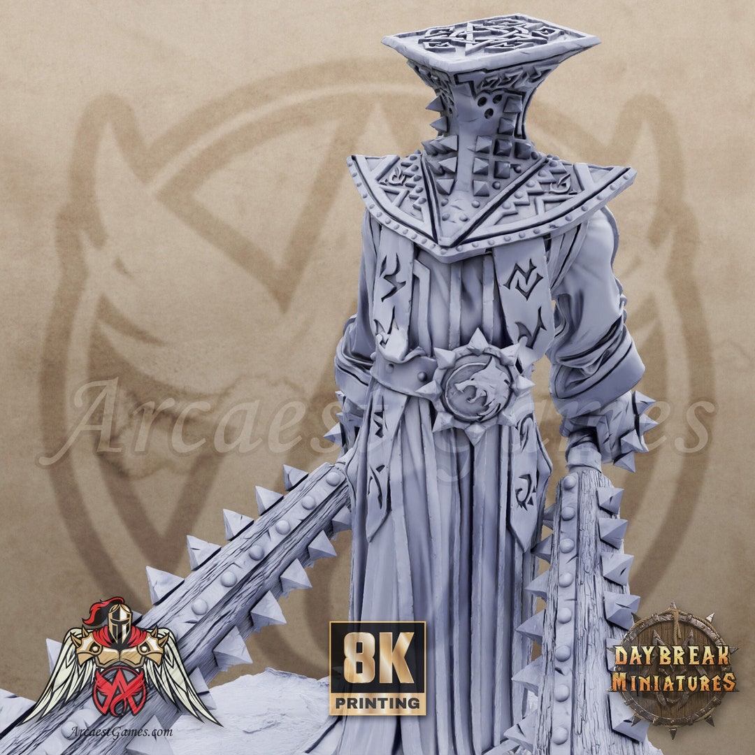 Oathbreaker Paladin Hauser Chaos Knight Monk Miniature Dungeons Dragons ...