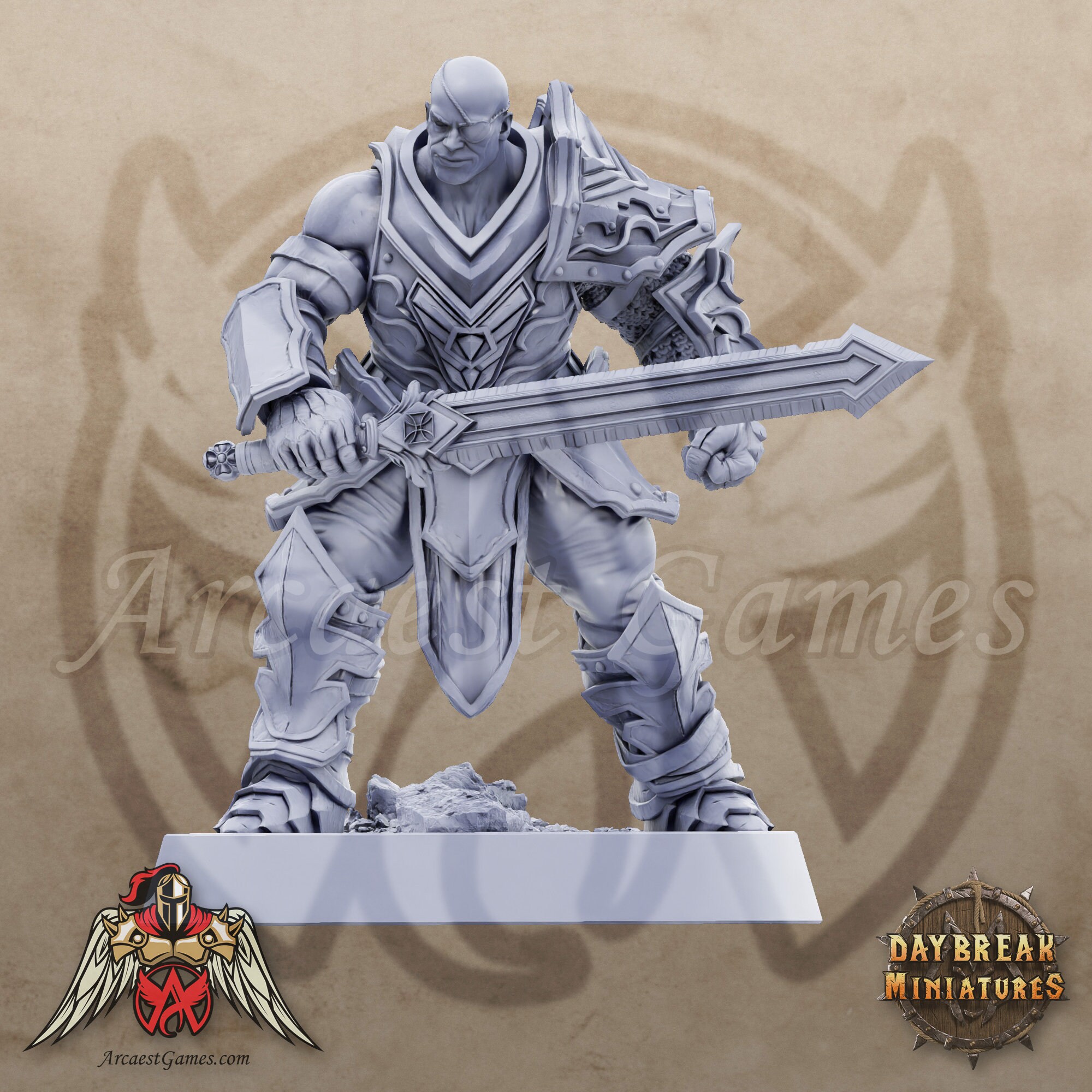 Knight Templar / Paladin Franke Champion Fighter Warrior - Etsy