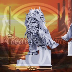 Asmodeus Supreme Heretic Giant 104mm Tall Grimdark Chaos Mini ...