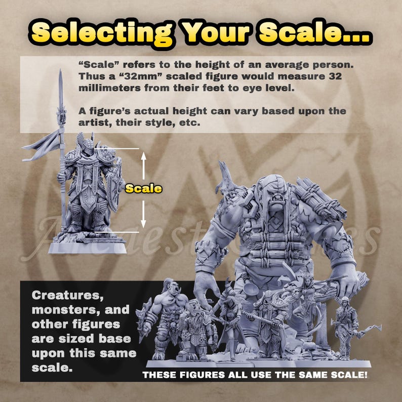 Roland 32mm Scale Knight Templar Paladin Miniature Dungeons Dragons Dnd ...