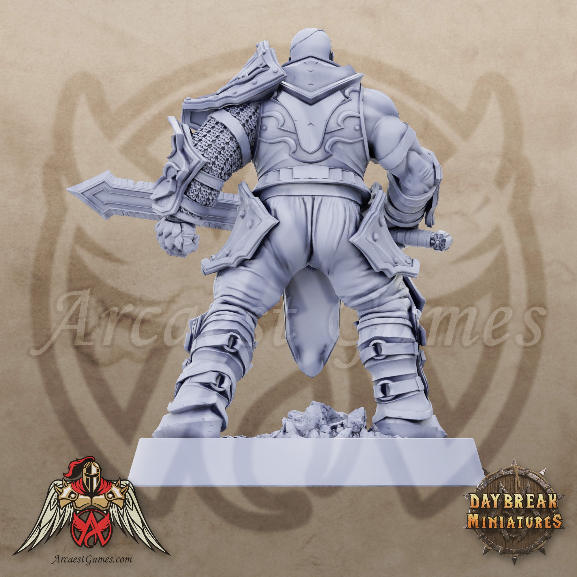 Knight Templar / Paladin Franke Champion Fighter Warrior - Etsy