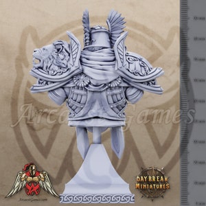 Colonel Thierry Du Lion D'argent | Paladin Bust to Paint Dungeons ...