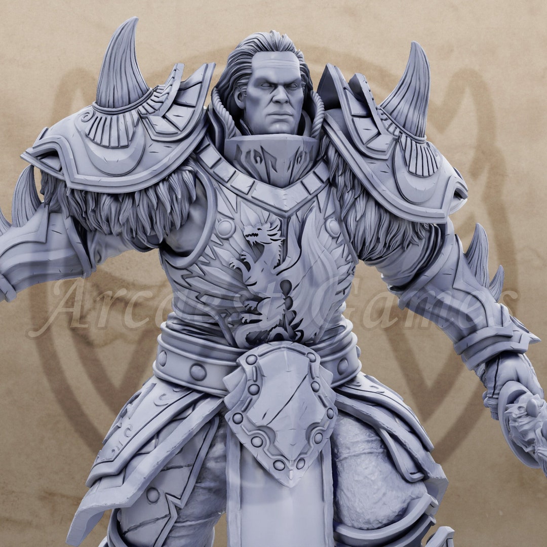 Marquis 32mm Scale Paladin Miniature Dungeons Dragons Dnd Mini ...