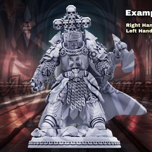 Space Knight Templar Commander Mini Grimdark Marine Tabletop UNOFFICIAL ...