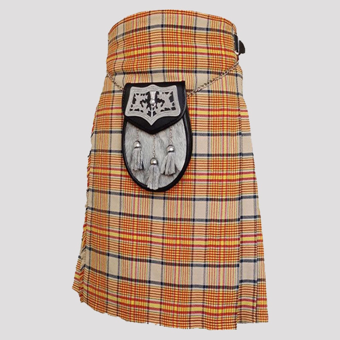 Handmade Espana Spanish Tartan Kilt - Made to Order Espana Spanish ...