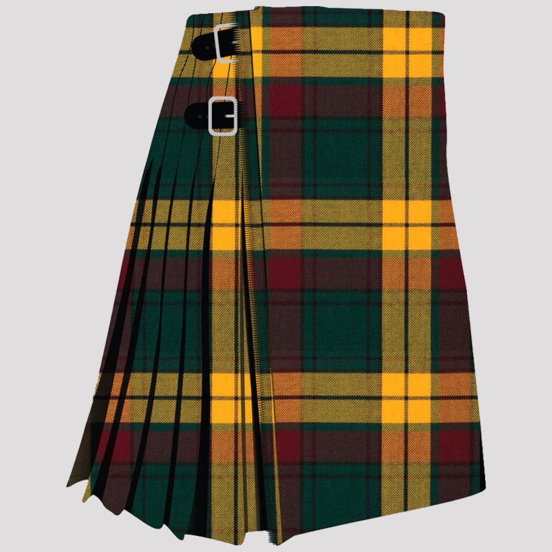 Scottish Handmade Macmillan Old Modern Tartan Kilt- 16 OZ & 8 Yards ...