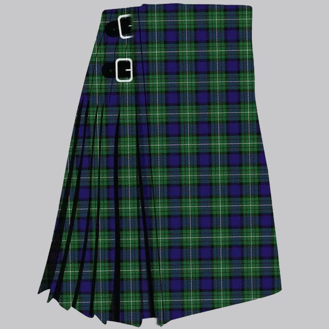 Handmade Scottish Alexander Tartan Kilt: Traditional Acrylic Wool - Etsy