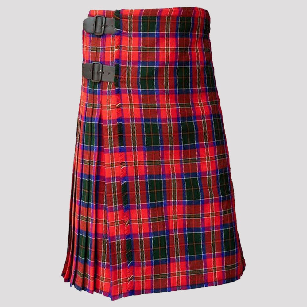 Men's Scottish Mcculloch Tartan Kilt - Made With Acrylic Wool ...